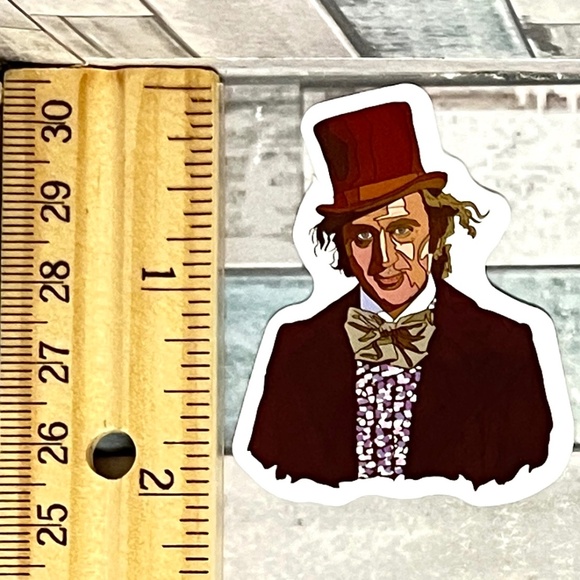 Office | 110 Willy Wonka Waterproof Vinyl Sticker Decal | Poshmark
